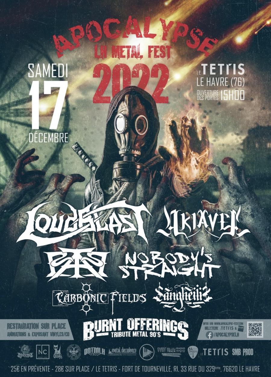 Apocalypse LH Metal Fest - 17/12/2022 - Le Havre - Le Tetris - France