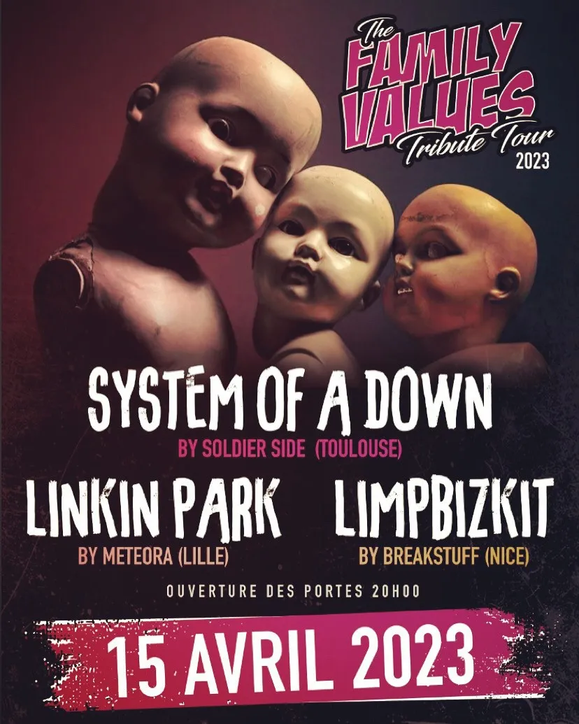 Family Values Tribute Tour 2023 - 15/04/2023 - Toulouse - L'Usine à ...
