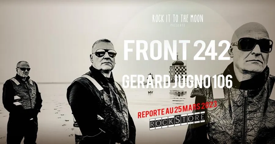 Concert Front 242 - 25/03/2023 - Montpellier - Rockstore - France