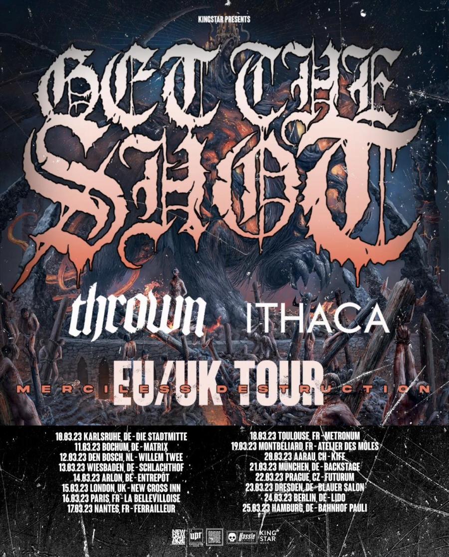 Konzert Get The Shot - 13/03/2023 - Wiesbaden - Schlachthof - Deutschland