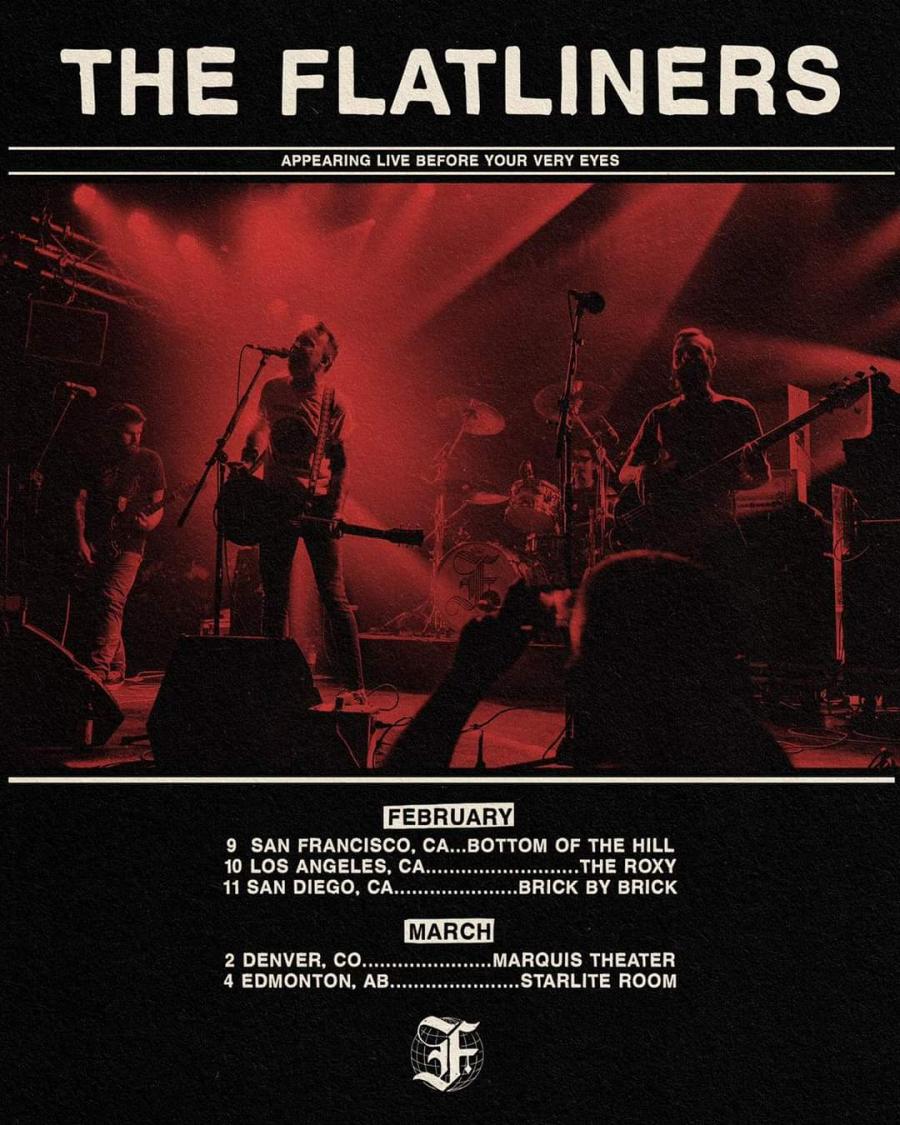 Concert The Flatliners - 11/02/2023 - San Diego - Brick by Brick ...