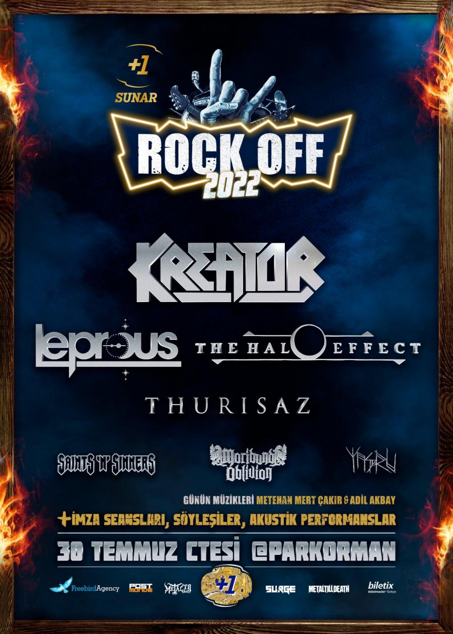 Rock Off 2022 - 30/07/2022 - İstanbul - Parkorman - Turkey
