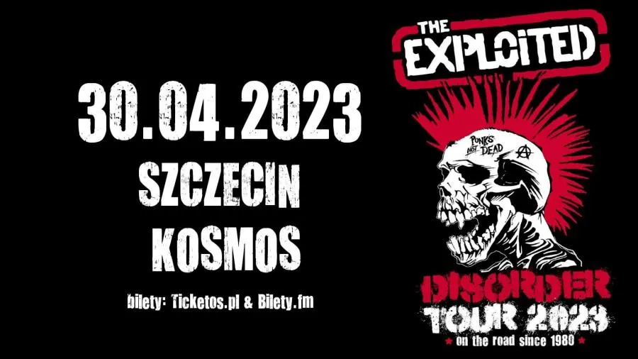 Concert The Exploited - 30/04/2023 - Szczecin - Kosmos - Pologne