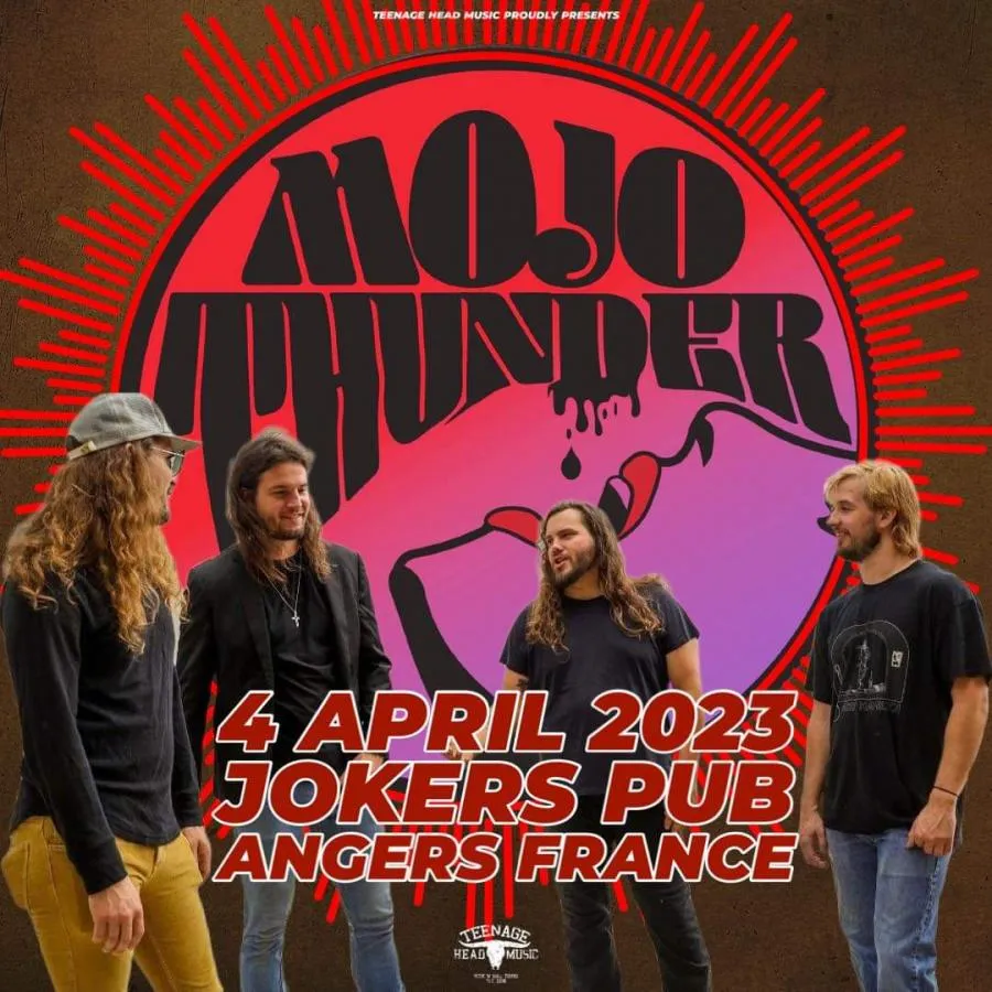 Concert Mojothunder - 04/04/2023 - Angers - Joker's Pub - France