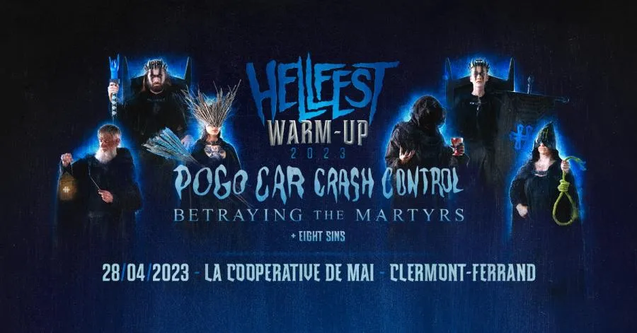 Hellfest - Warm-Up Tour 2023 - 28/04/2023 - Clermont-Ferrand - Coopérative de mai - France