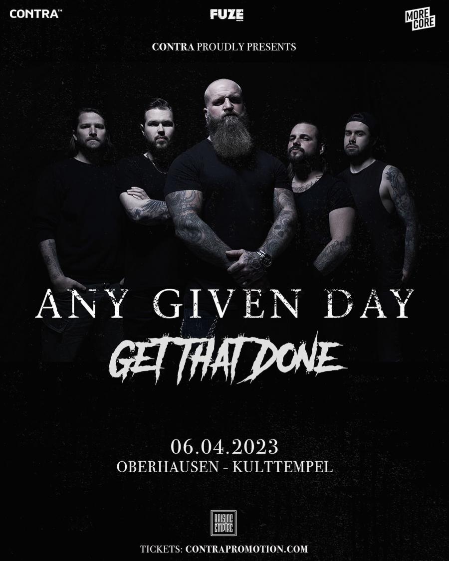 Concert Any Given Day - 06/04/2023 - Oberhausen - Kulttempel - Allemagne