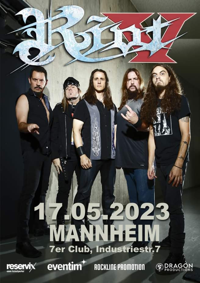 Konzert Riot V - 17/05/2023 - Mannheim - 7er Club - Deutschland