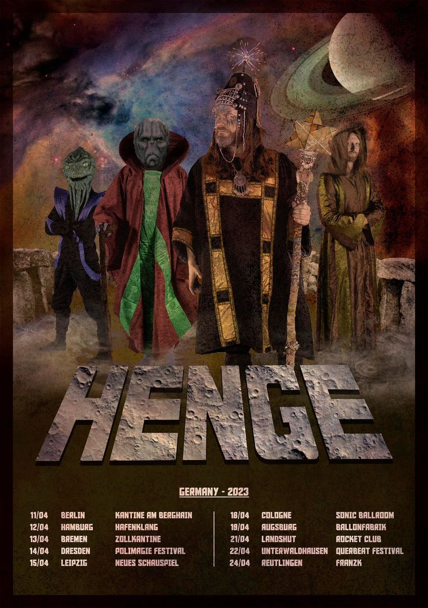Concierto Henge - 12/04/2023 - Hamburg - Hafenklang / Goldener Salon ...