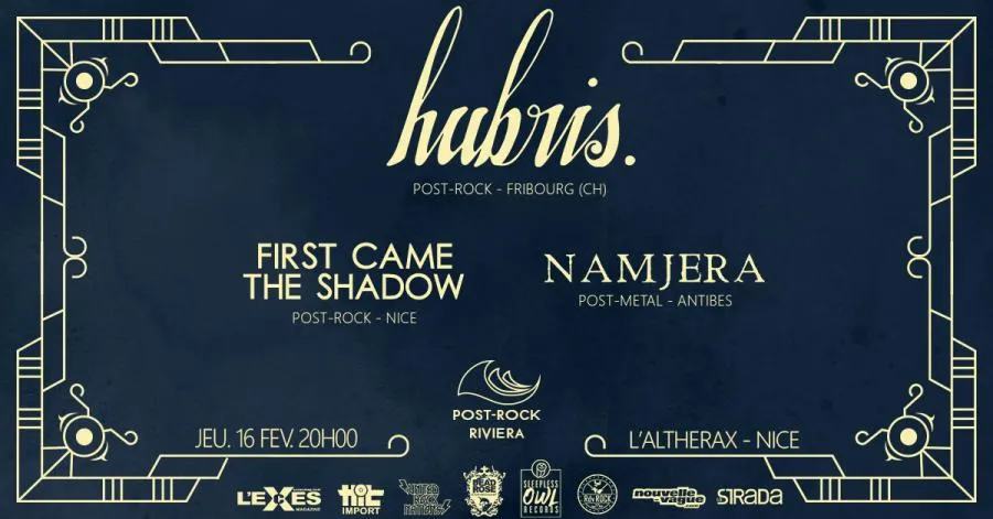 Hubris. - First Came The Shadow - Namjera - 16/02/2023 - Nice - L ...