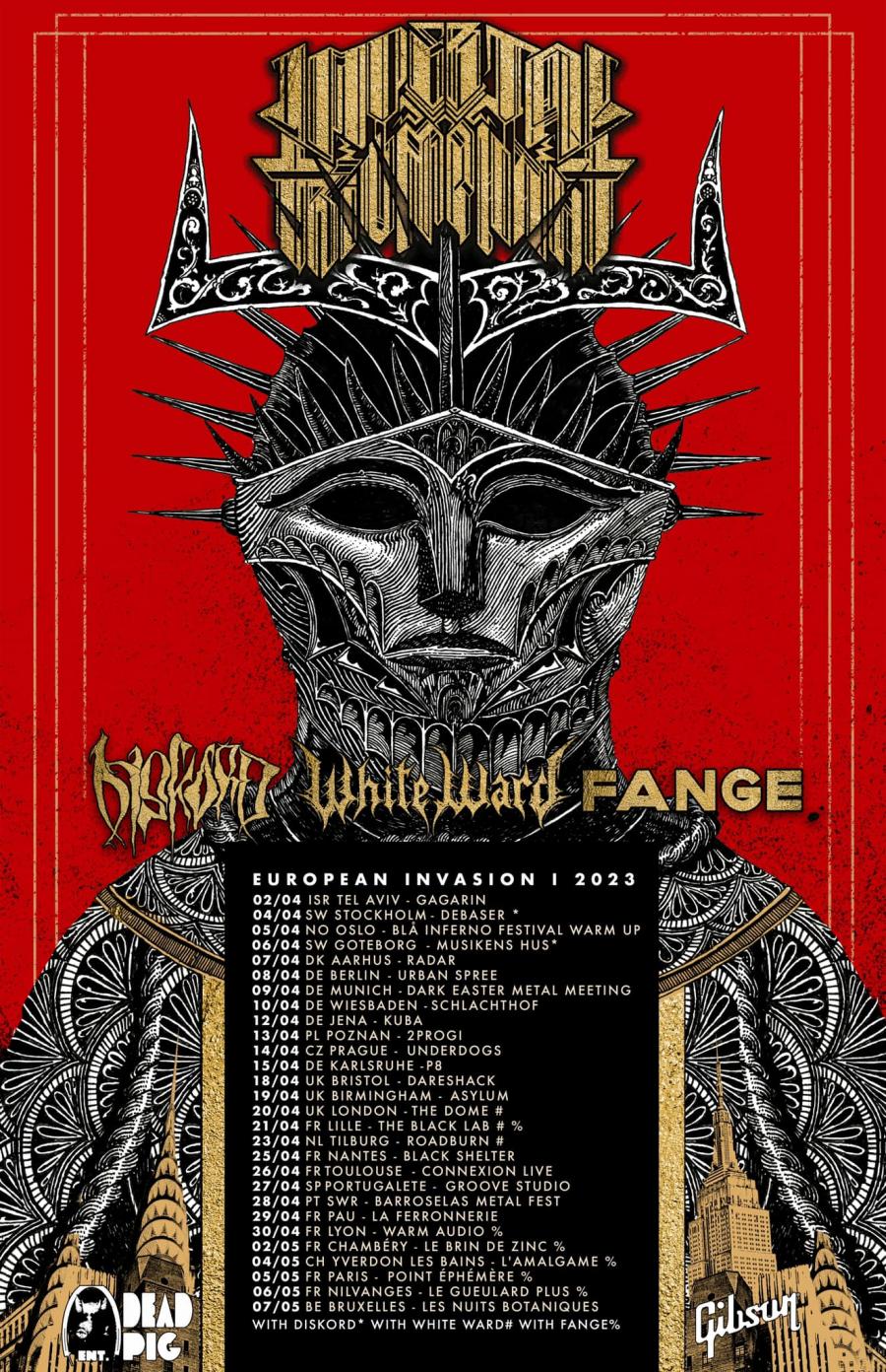 Event Imperial Triumphant - 15/04/2023 - Karlsruhe - P8 - Germany