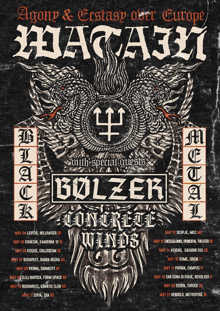 Concert Watain - 21/05/2023 - Hengelo - Metropool Hengelo - Pays-Bas