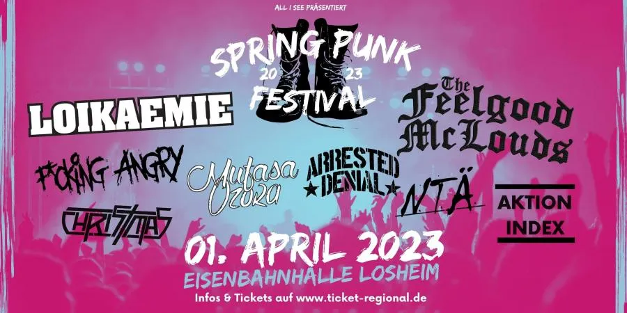 Spring Punk Festival 2023 - 01/04/2023 - Losheim am See ...