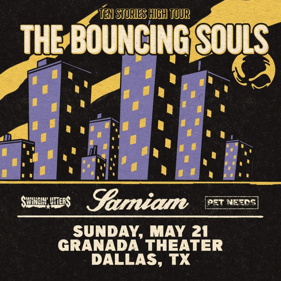 Concert The Bouncing Souls - 21/05/2023 - Dallas - Granada Theater ...