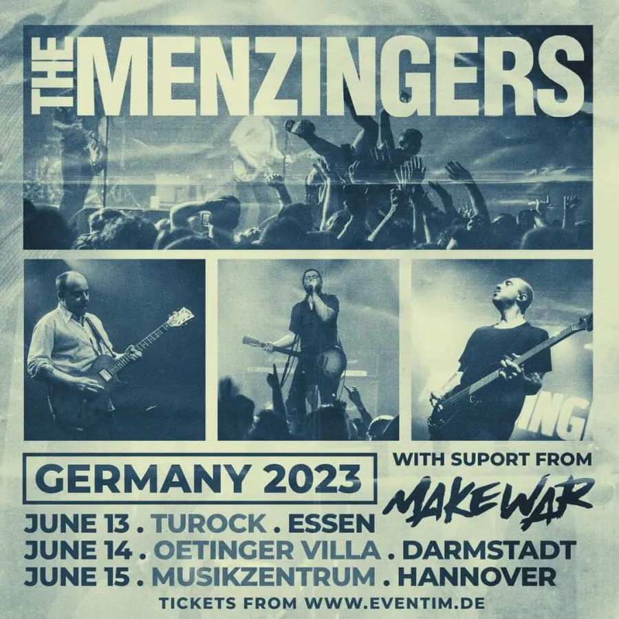 Concert The Menzingers - 15/06/2023 - Hannover - MusikZentrum - Allemagne