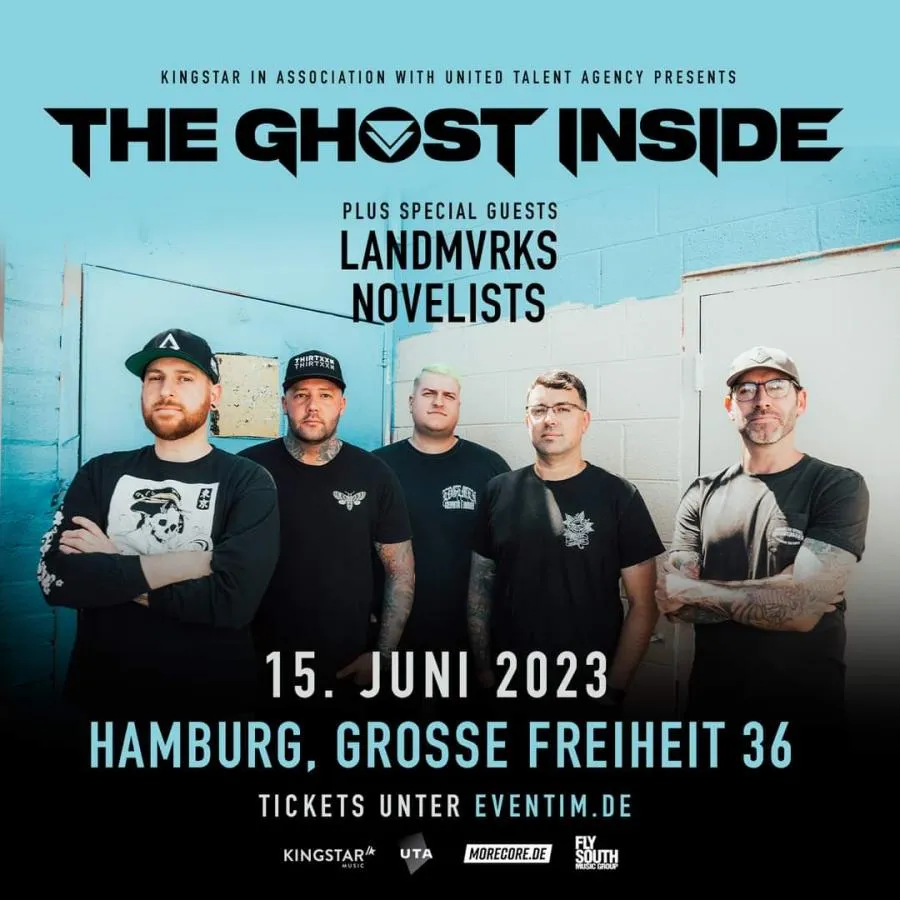 Concert The Ghost Inside - xx/xx/2023 - Hamburg - Grosse Freiheit 36 ...