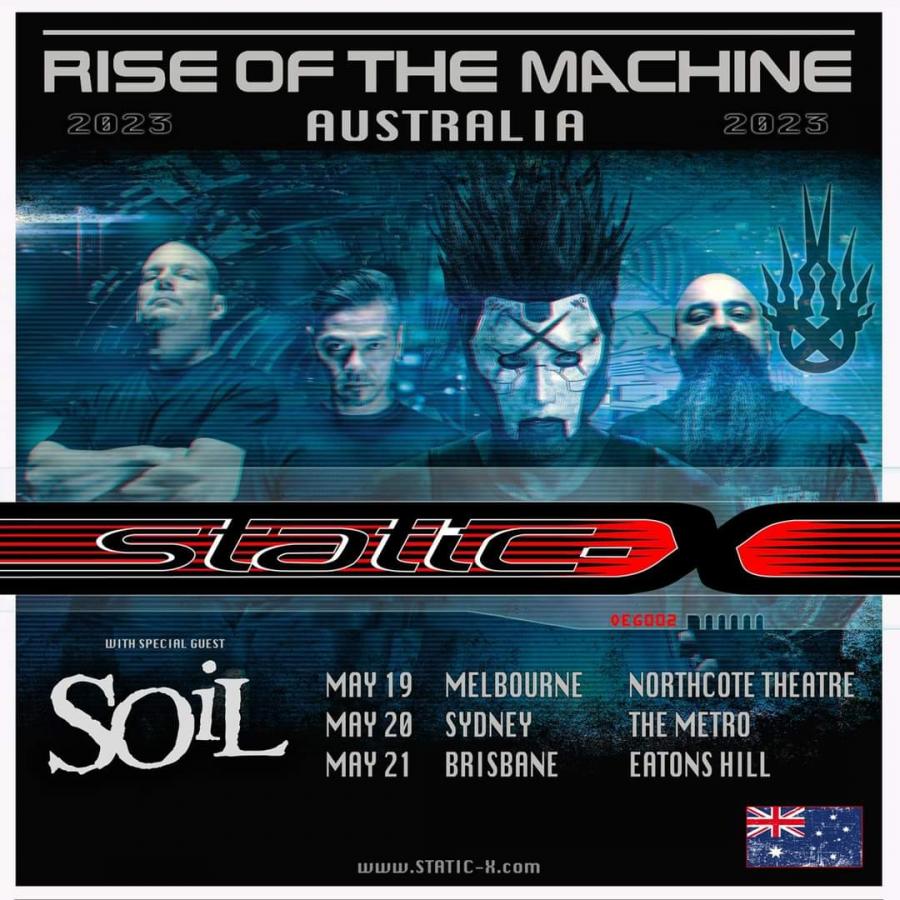 Event Static-X - 21/05/2023 - Brisbane - Eatons Hill Hotel - Australia