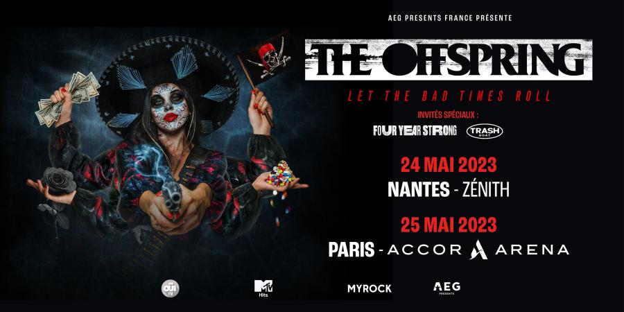 Concert The Offspring - 25/05/2023 - Paris - Accor Arena - France