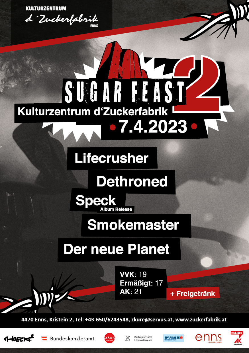 Sugar Feast 2 - 07/04/2023 - Enns - Zuckerfabrik - Austria