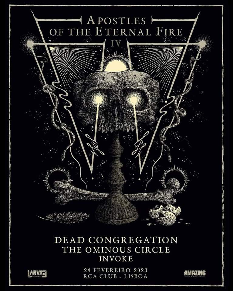 Dead Congregation + Invoke - 24/02/2023 - Lisboa - RCA Club - Portugal