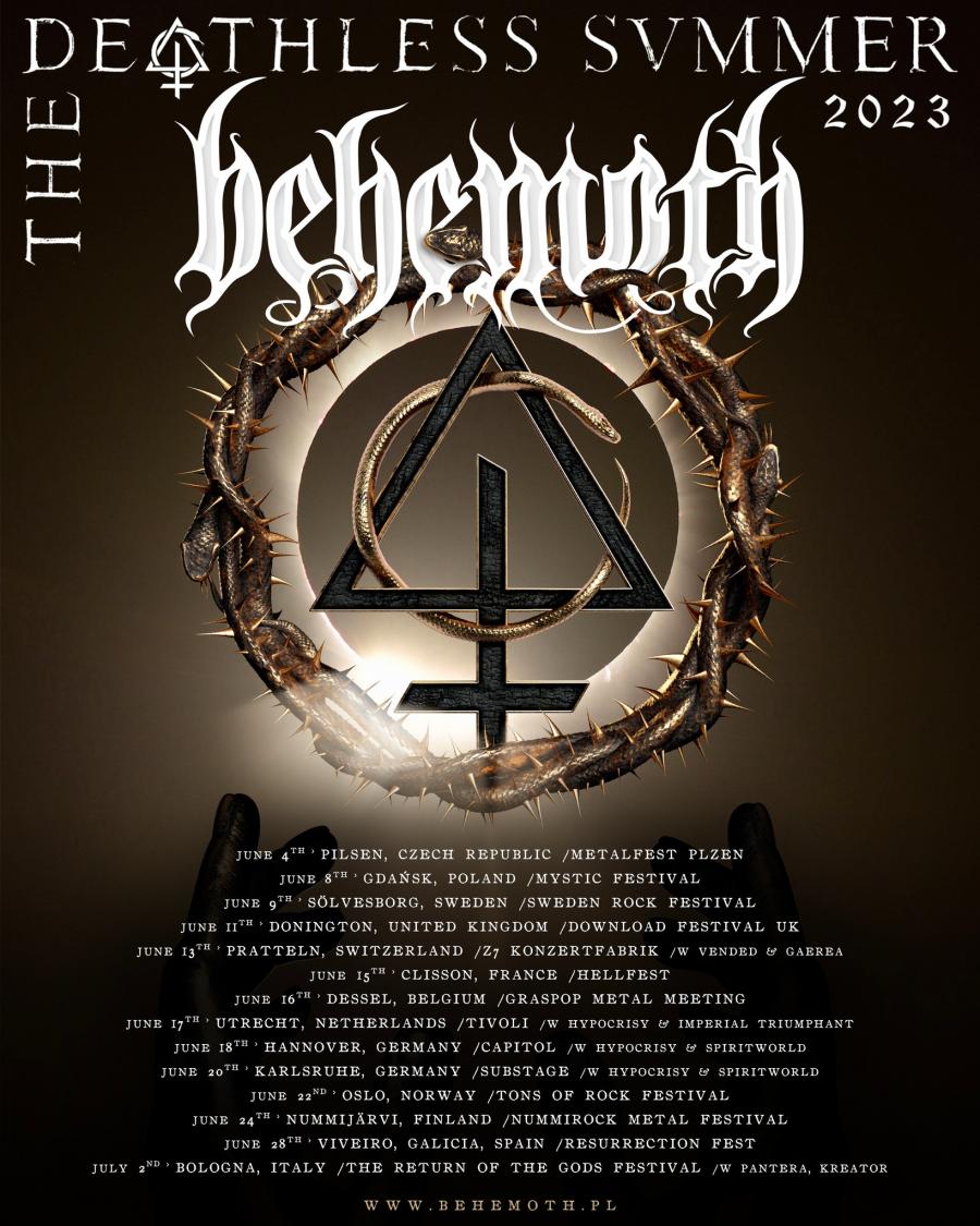 Concierto Behemoth - 20/06/2023 - Karlsruhe - Substage - Alemania