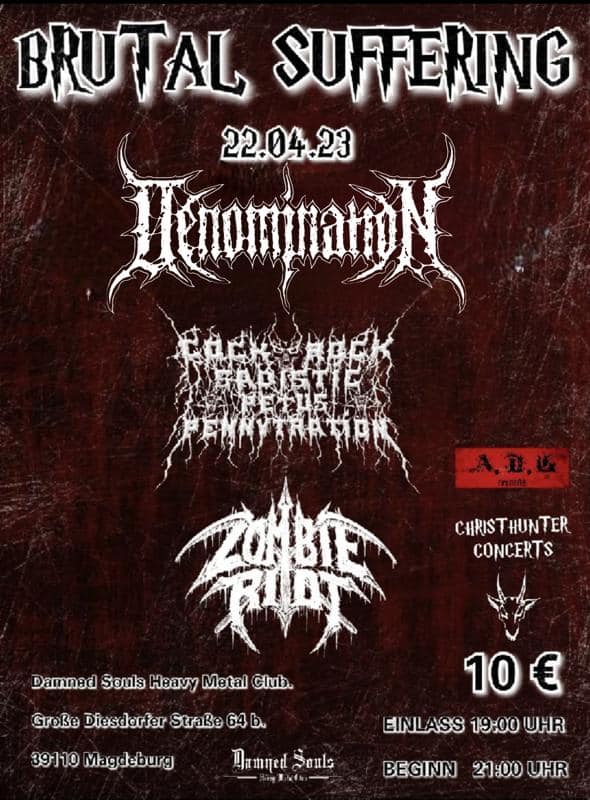 Brutal Suffering - 22/04/2023 - Magdeburg - Damned Souls - Germany