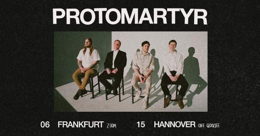 Concert Protomartyr - 06/08/2023 - Frankfurt - Zoom - Allemagne