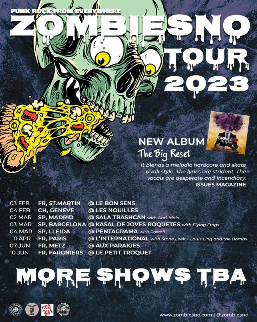 Concert Zombies No - 10/06/2023 - Fargniers - Le Petit Troquet - France