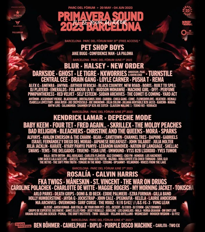 Primavera Sound 2023 - Map | Concerts-Metal