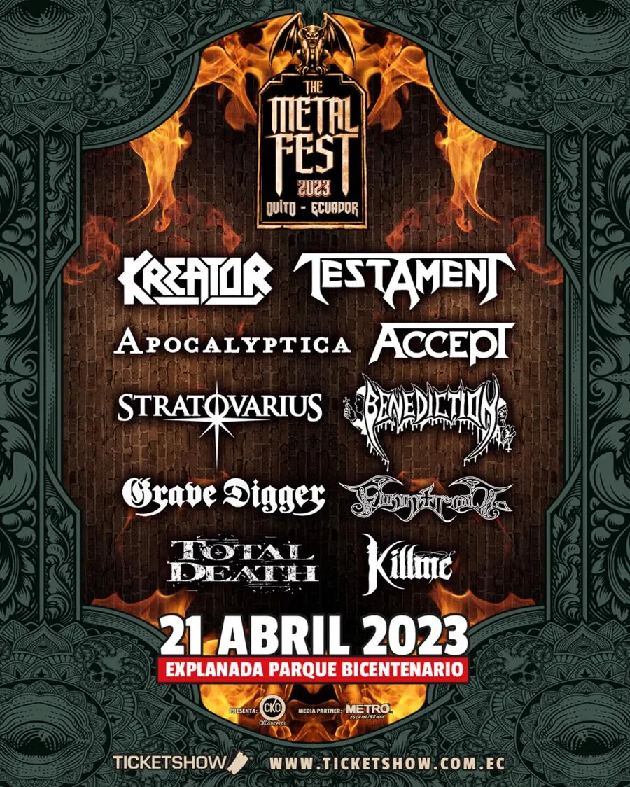 The Metal Fest 2023 - 21/04/2023 - Quito - Equateur