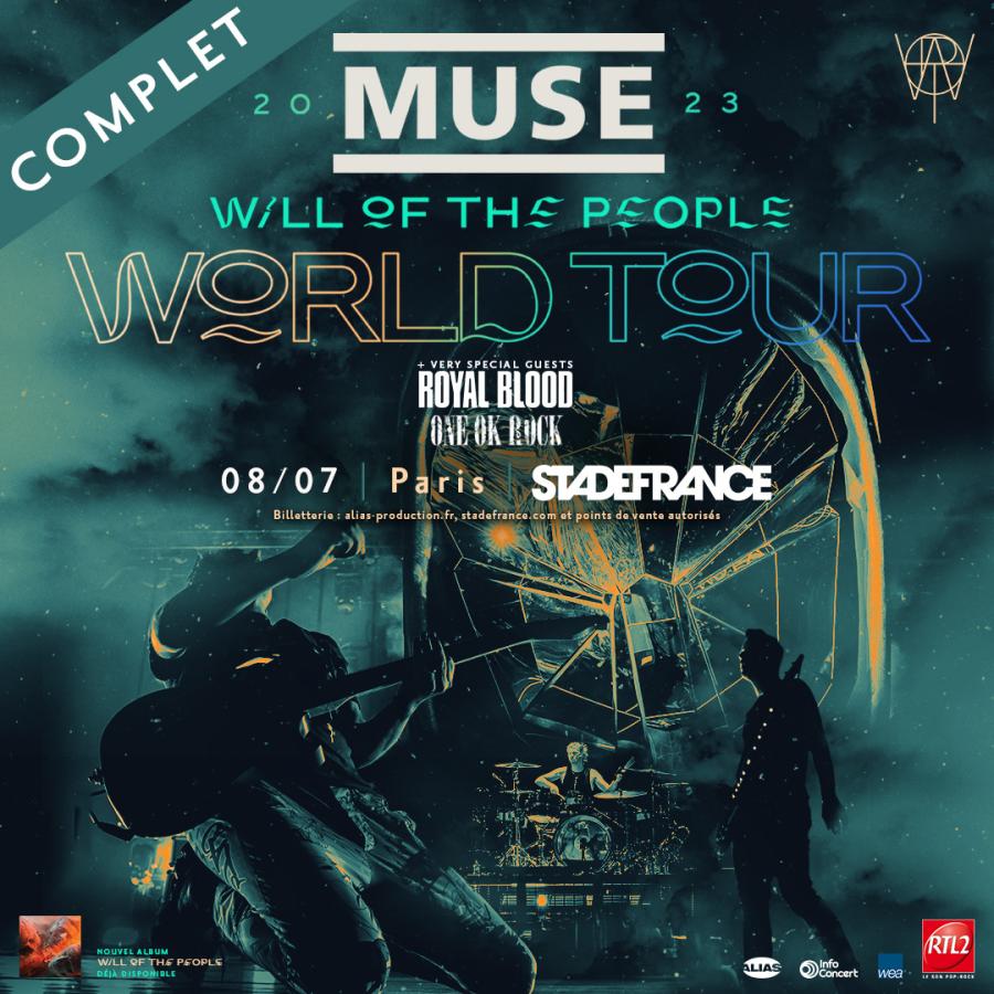 Concert Muse - 08/07/2023 - Paris (Saint-Denis) - Stade De France - France