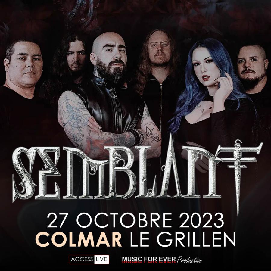 Concert Semblant - 27/10/2023 - Colmar - Le Grillen - France