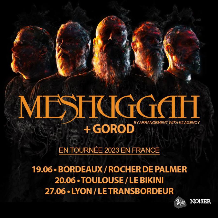 Concert Meshuggah - 19/06/2023 - Bordeaux (Cenon) - Le Rocher de Palmer ...
