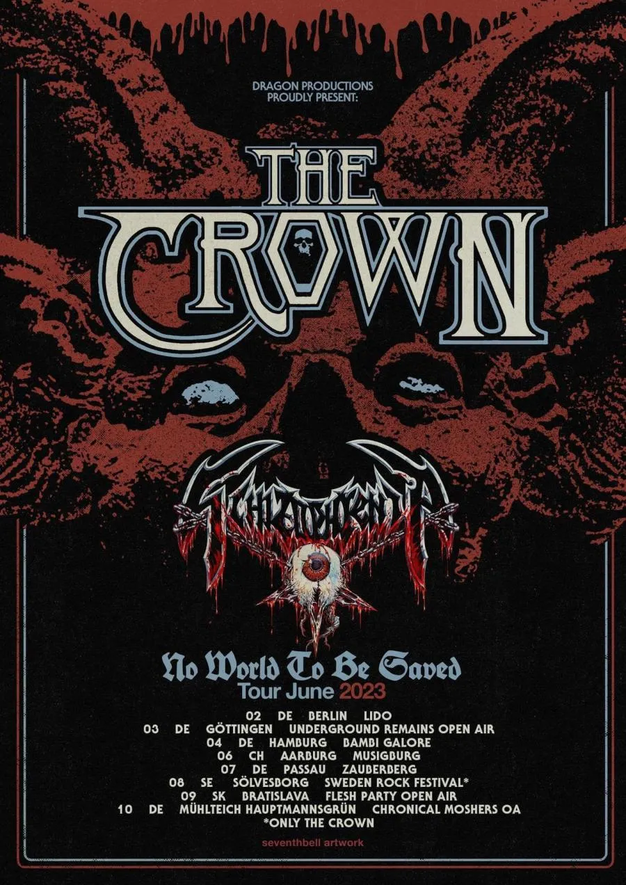 Concert The Crown - 07/06/2023 - Passau - Zauberberg - Allemagne