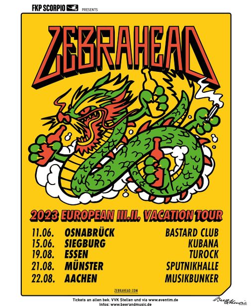 Concert Zebrahead - 15/06/2023 - Siegburg - Kubana - Allemagne