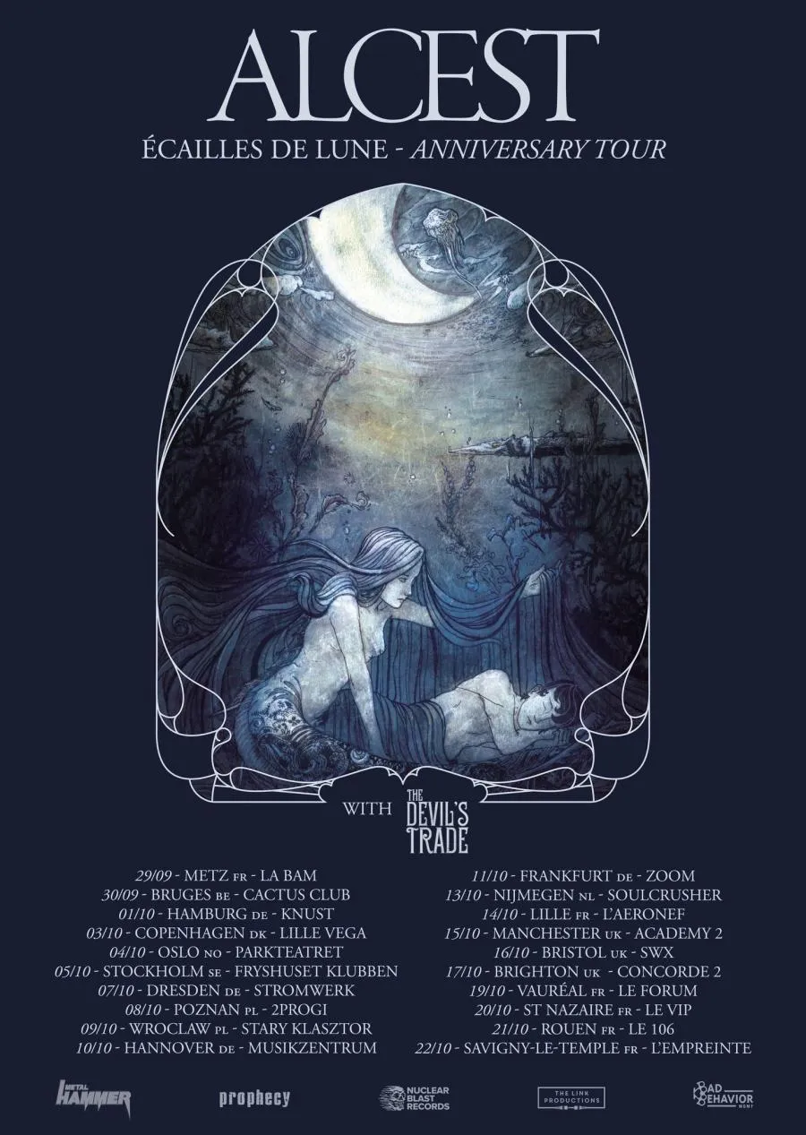 Concert Alcest - 14/10/2023 - Lille - Aeronef - France