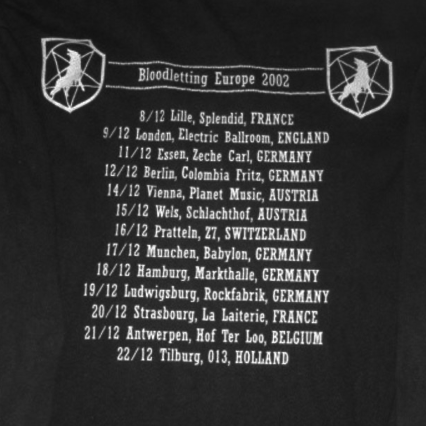 Marduk - Bloodletting Europe 2002 - 21/12/2002 - Antwerpen - Trix - Belgium