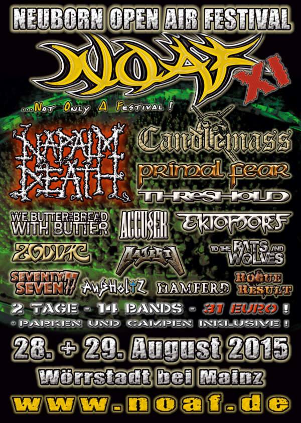 Neuborn Open Air Festival 2015 - 28/08/2015 (2 jours) - Wörrstadt ...