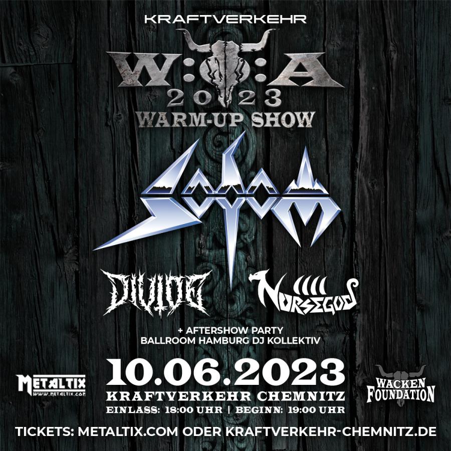 Wacken Open Air 2023 - Warm Up - 10/06/2023 - Chemnitz - Kraftverkehr ...