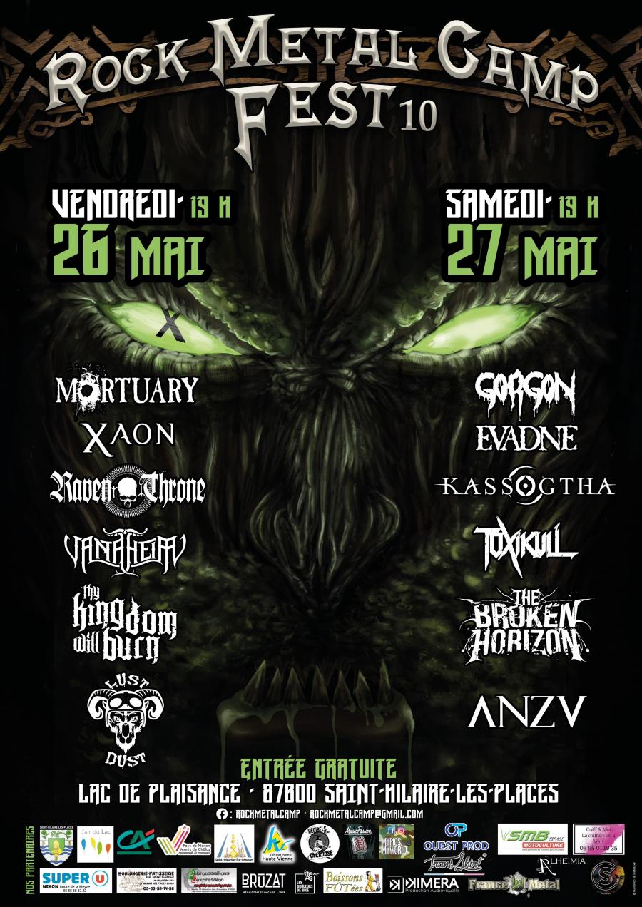 Rock Metal Camp Fest 2023 - Map