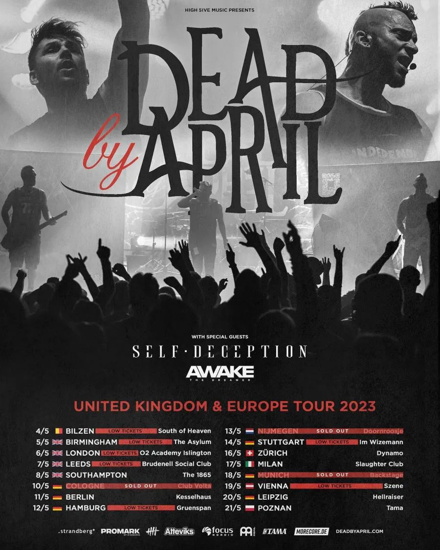 Concert Dead By April - 19/05/2023 - Wien / Vienna - Szene - Autriche