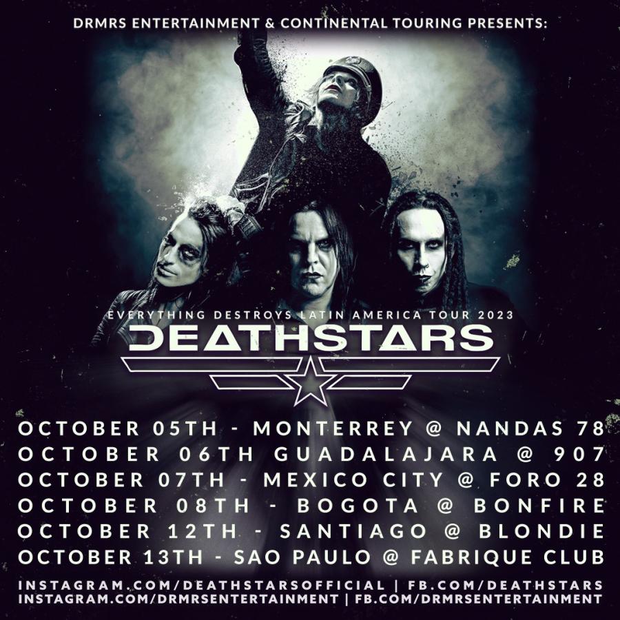 Konzert Deathstars - 07/10/2023 - Mexico - Foro 28 - Mexiko