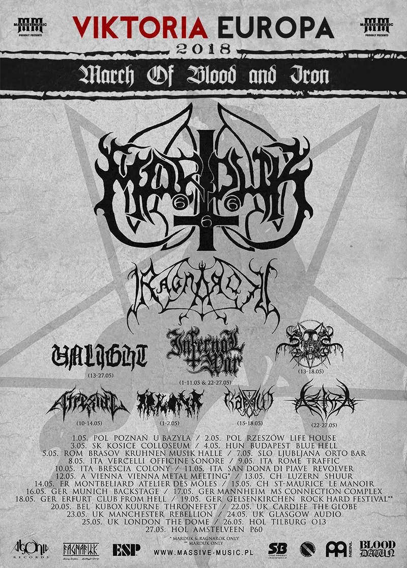 Marduk - Viktoria Europa Tour 2018 - 08/05/2018 - Vercelli - Officine ...