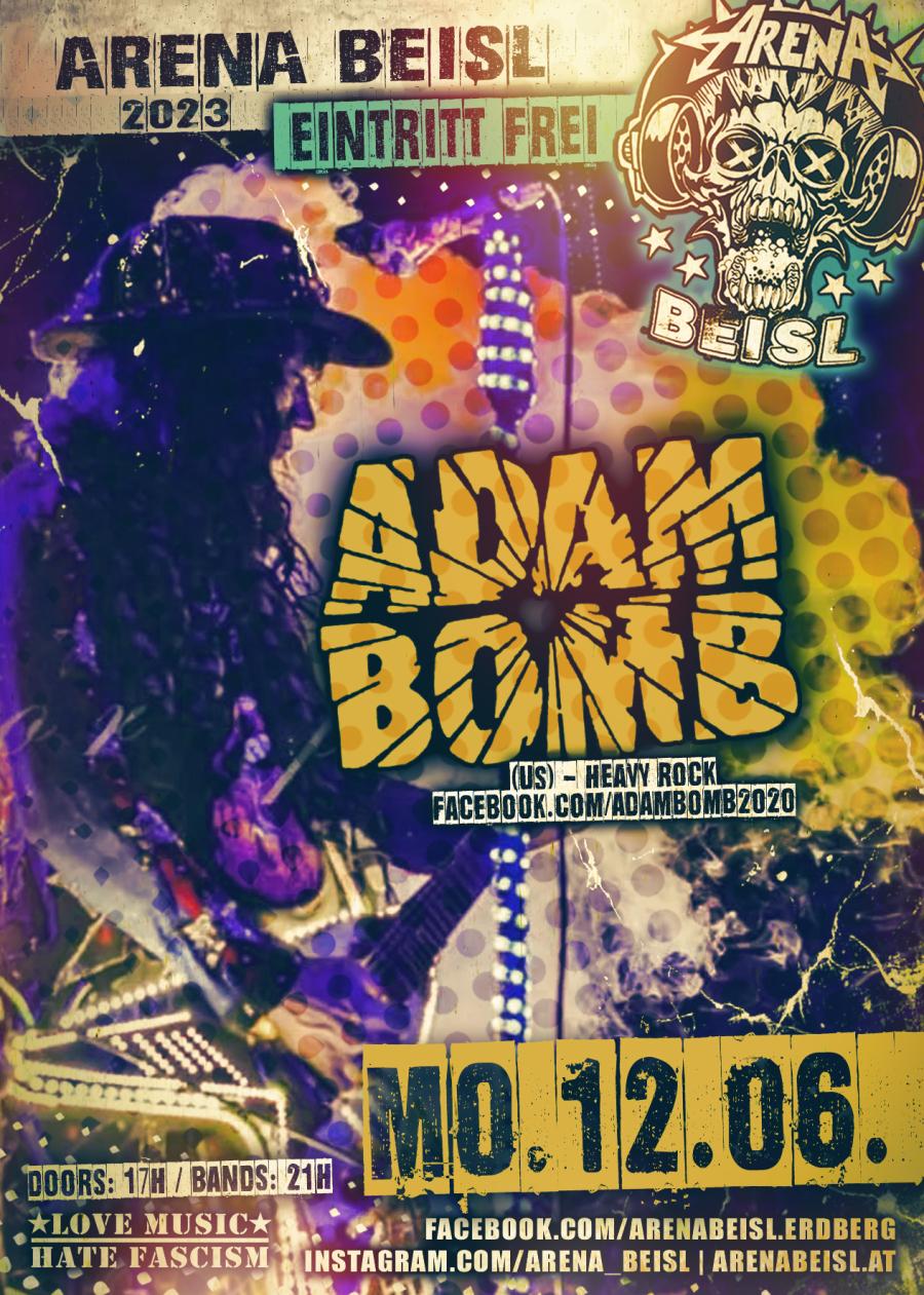 Concert Adam Bomb - 12/06/2023 - Wien / Vienna - Arena Beisl - Autriche