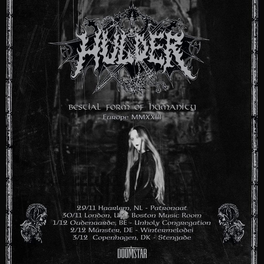 Hulder - European Tour 2023 - 30/11/2023 - London - Boston Music Room ...