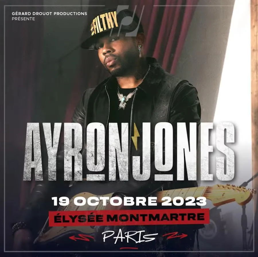 Concert Ayron Jones - 19/10/2023 - Paris - Elysée Montmartre - France