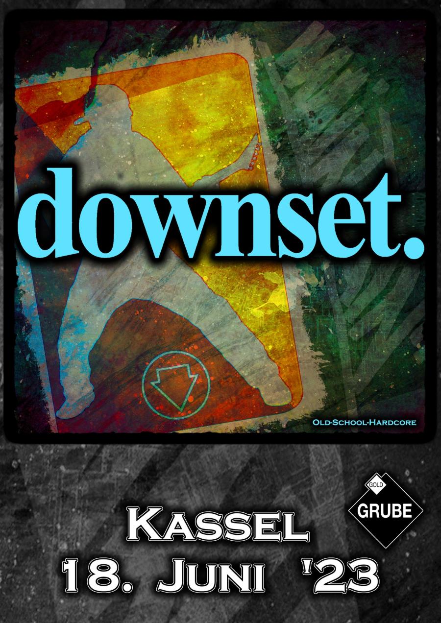 Concert Downset - 18/06/2023 - Kassel - Goldgrube - Allemagne