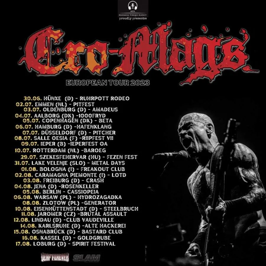 Concert Cro-Mags - 15/08/2023 - Osnabrück - Bastard Club - Allemagne