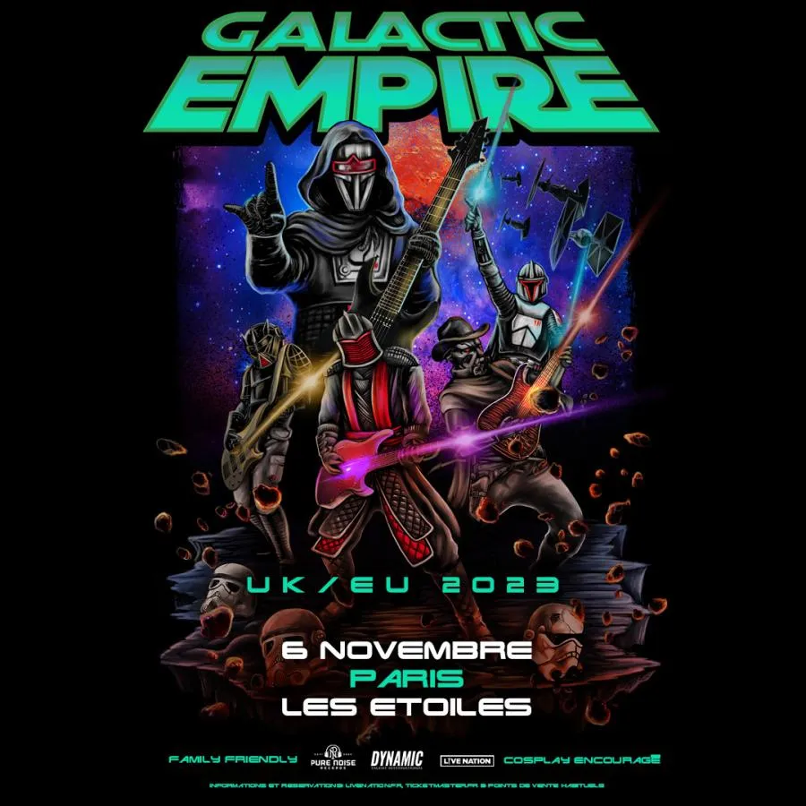 Concert Galactic Empire - 06/11/2023 - Paris - Les Étoiles - France