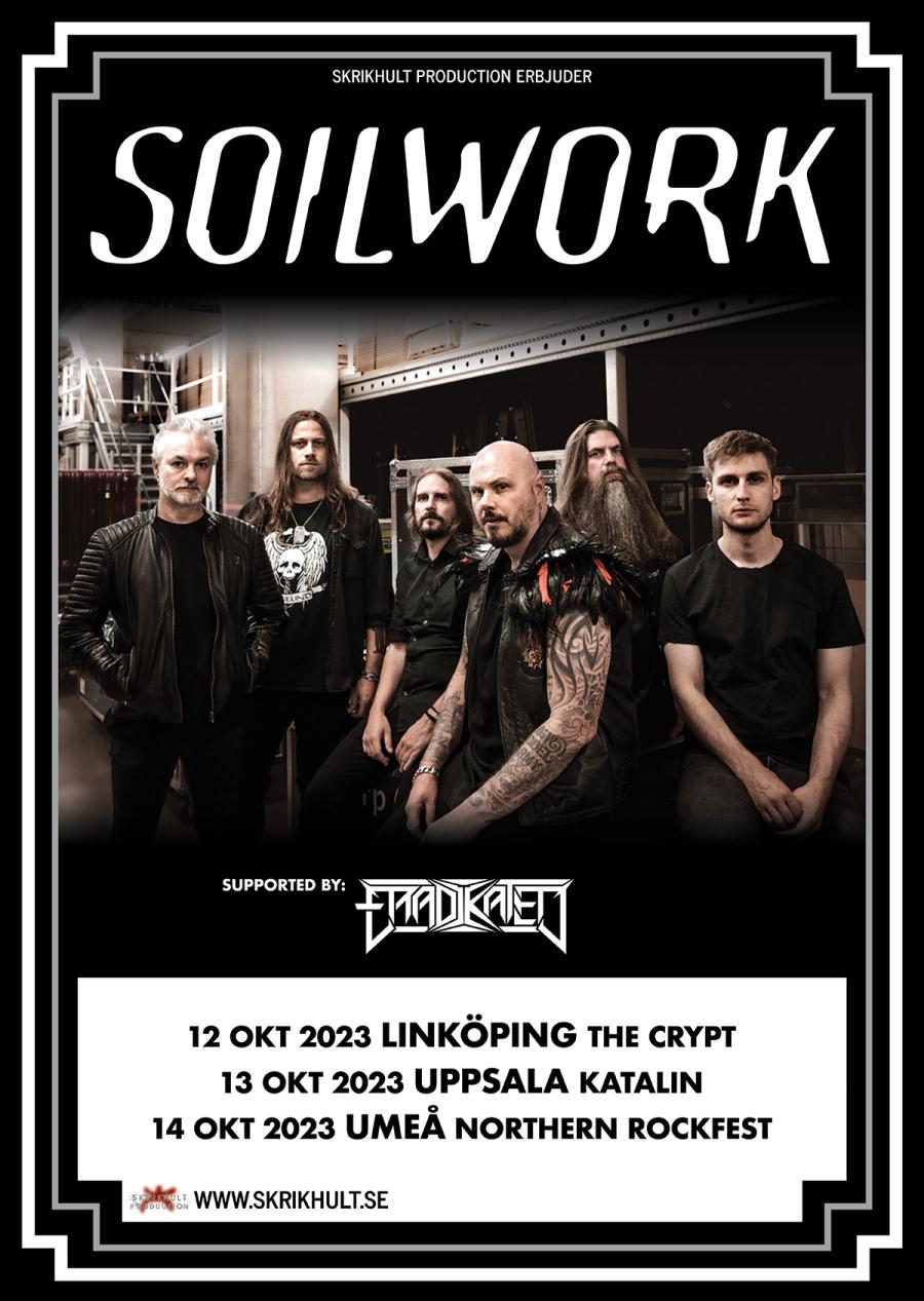 Concert Soilwork - 12/10/2023 - Linköping - The Crypt - Suède
