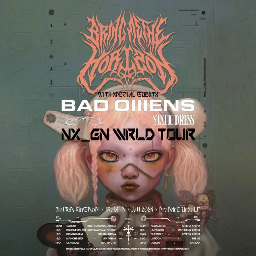 Concert Bring Me The Horizon - 23/01/2024 - Dublin - 3Arena - Irlande